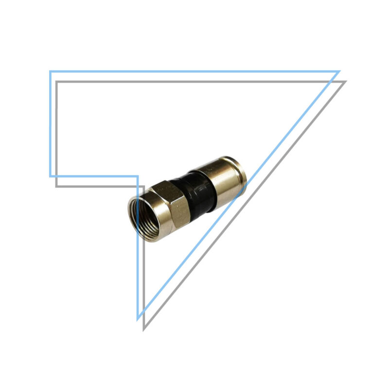 RG -Fee thru connector - T2tek , Accessories CATV industry, FTTH, Fiber ...