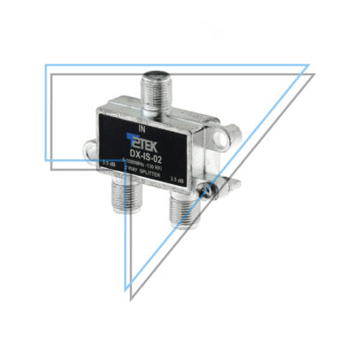2-Way Indoor Splitter - T2tek , Accessories CATV industry, FTTH, Fiber, HFC