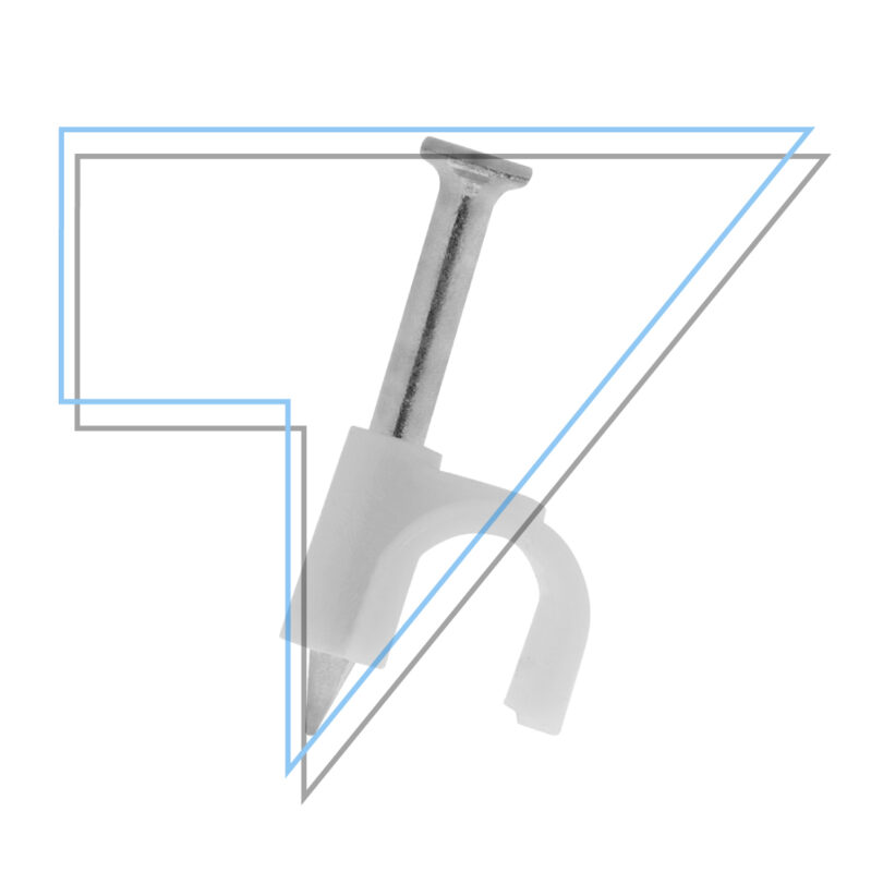 Cable Clips - T2tek , Accessories CATV industry, FTTH, Fiber, HFC